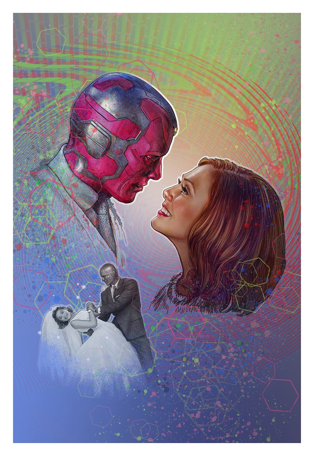 Marvel: Wanda With Vision - Wandavision | Jason Palmer Studios, Inc